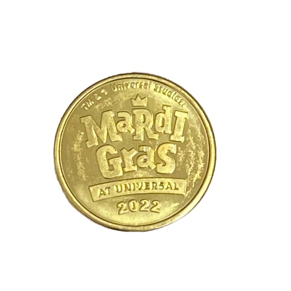 Universal | Other | Universal Studios Mardi Gras 222 Medallion Coin ...
